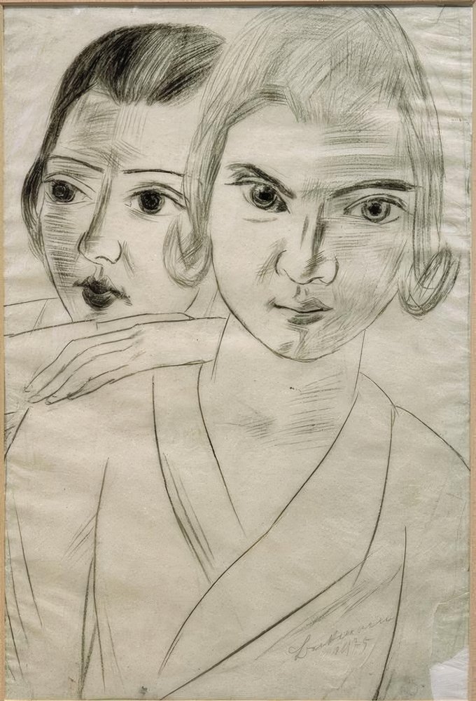 Pizchen and Quappi – Double Portrait of Marie-Louise von Motesiczky and ...