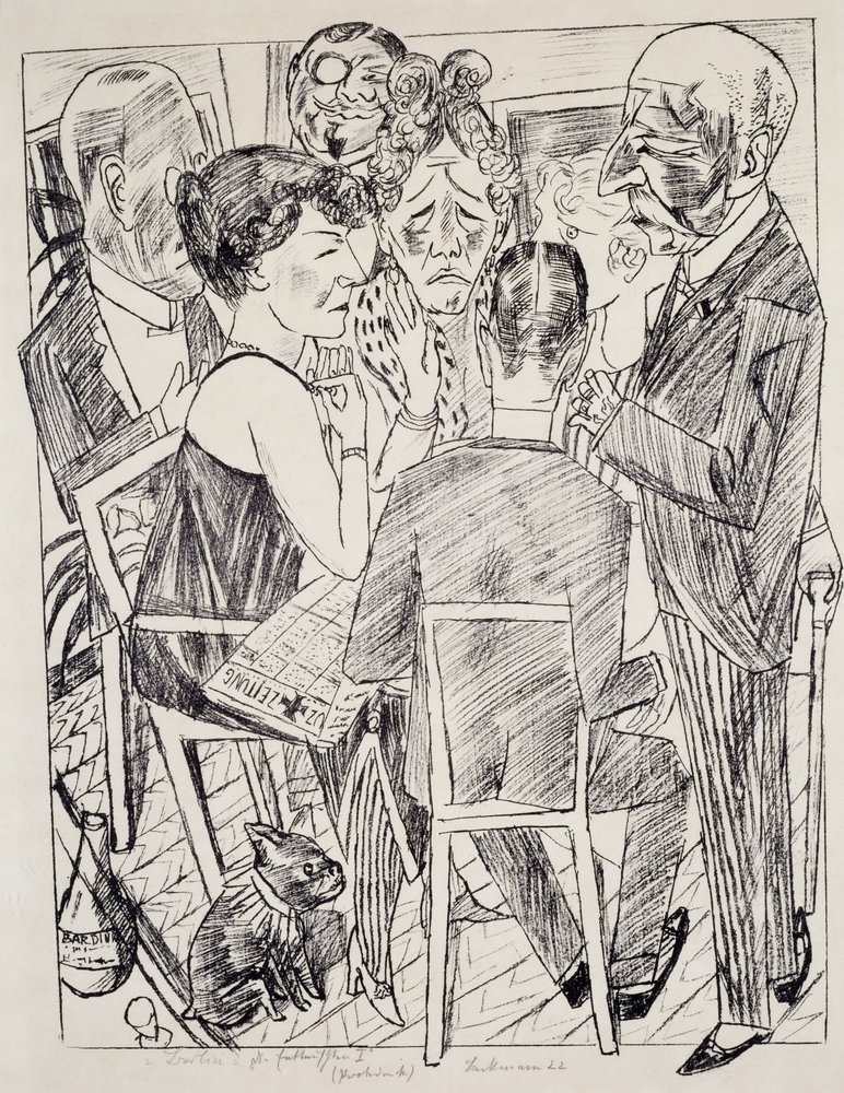 The Disappointed I by Max Beckmann: Buy fine art print