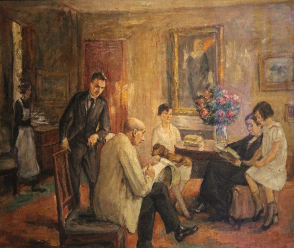 The Liebermann Family by Max Liebermann: Fine art print