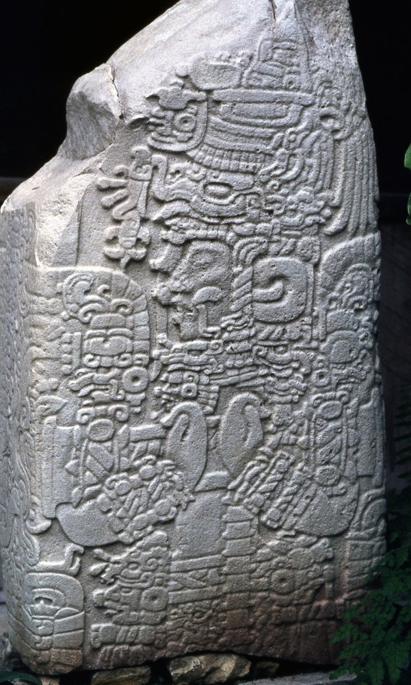 Tikal Stela 2, Early Classic Period by Mayan: Fine art print