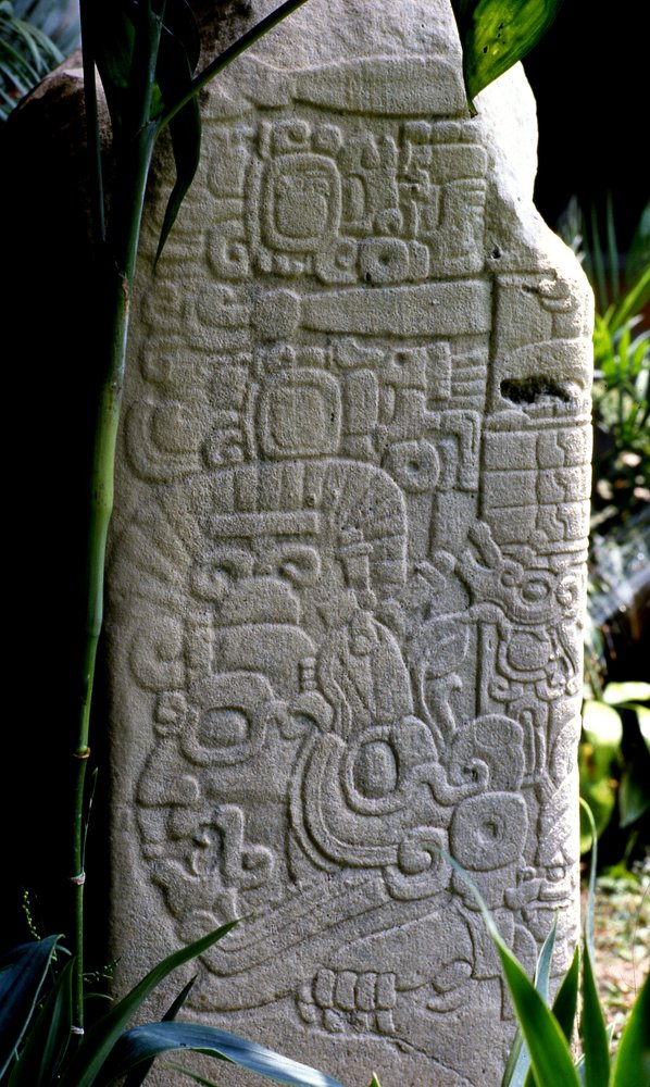 Tikal Stela 28, Early Classic Period, 300-600 AD by Mayan