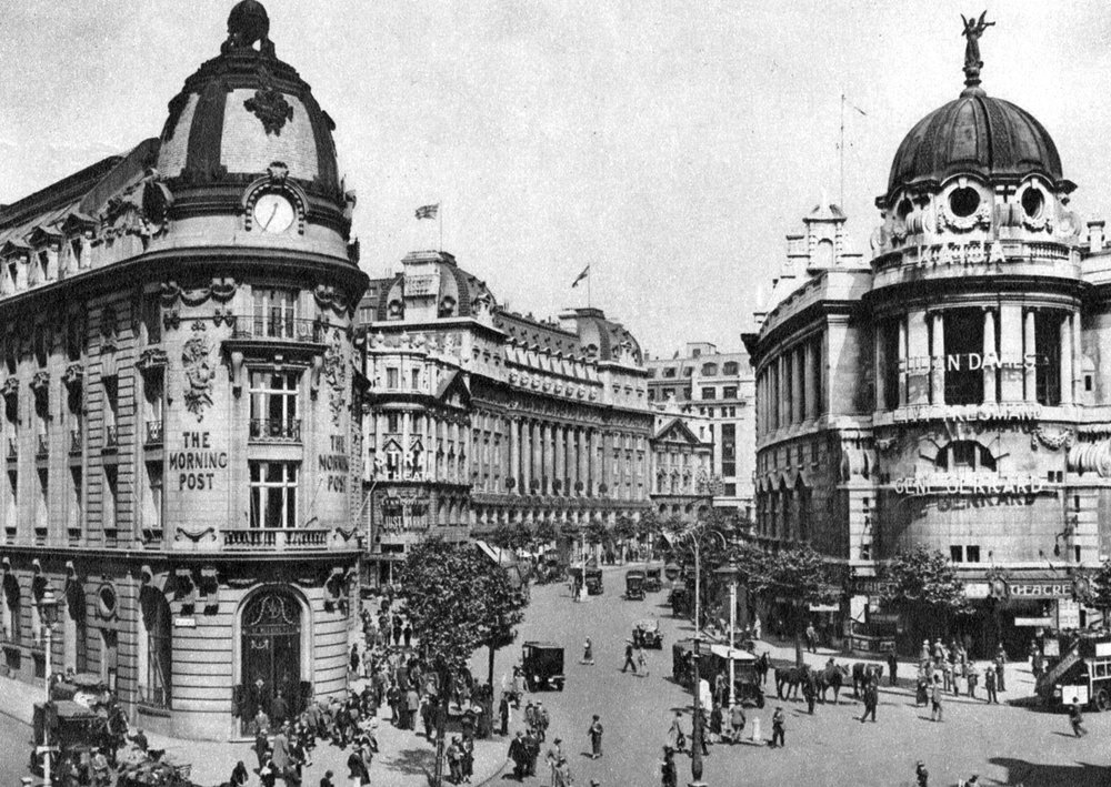 The Western Entrance to the Aldwych Crescent, London