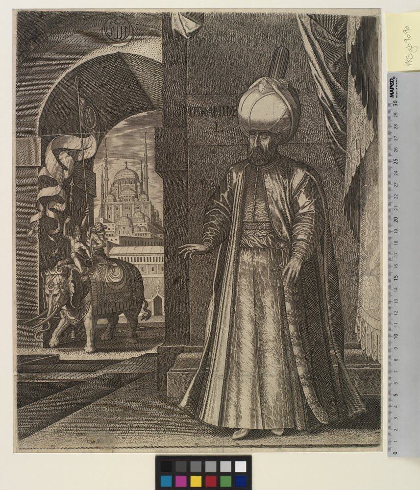 Portrait of Sultan Suleiman the Magnificent (standing)