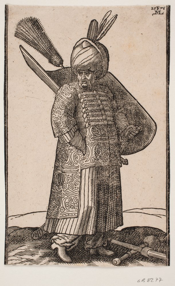 Standing Potbellied Soldier, with Right Hand in Pocket, Facing Right ...