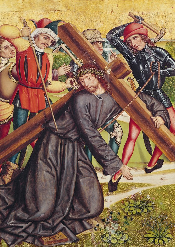 The Carrying of the Cross by Michael Wolgemut