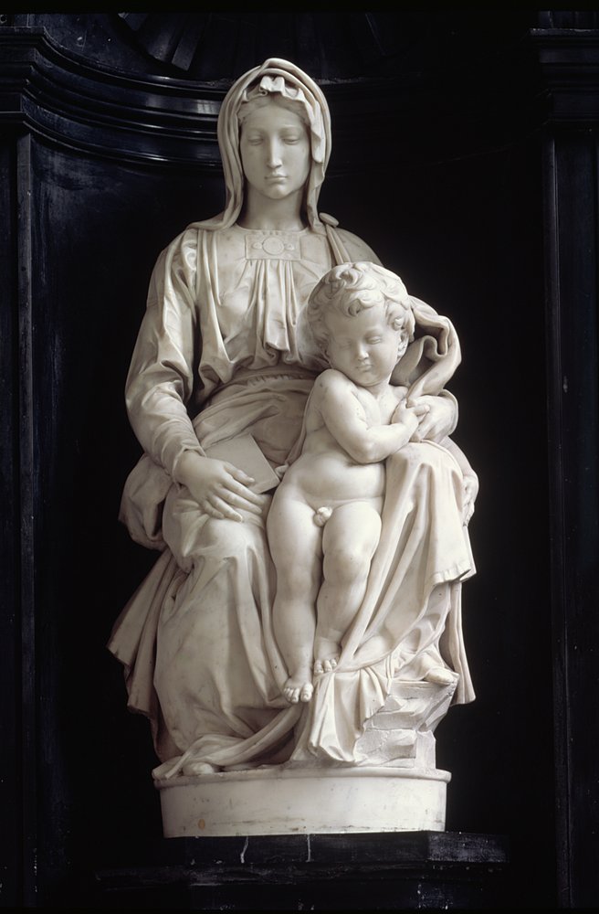 Madonna and Child, commissioned in 1505 by Jan van Moescroen, given to ...