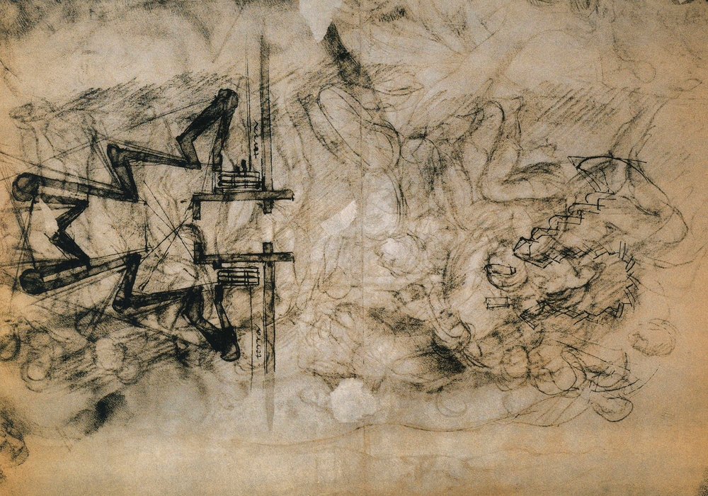 Study of Figures and Plans for the Fortification of Florence