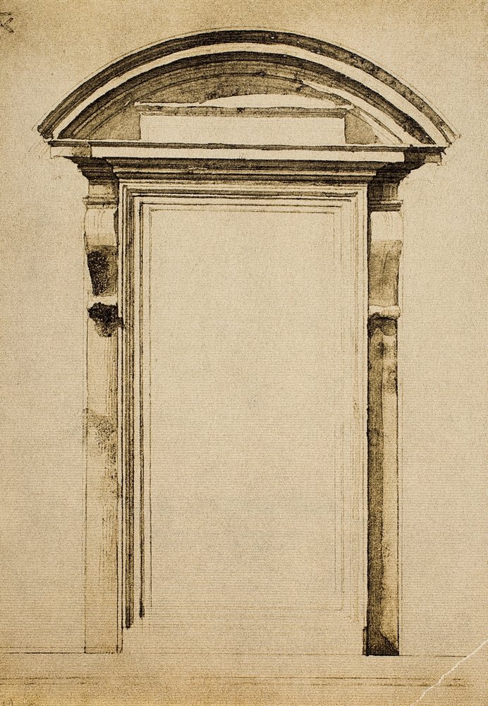 Window (drawing by Michelangelo) by Michelangelo Buonarroti