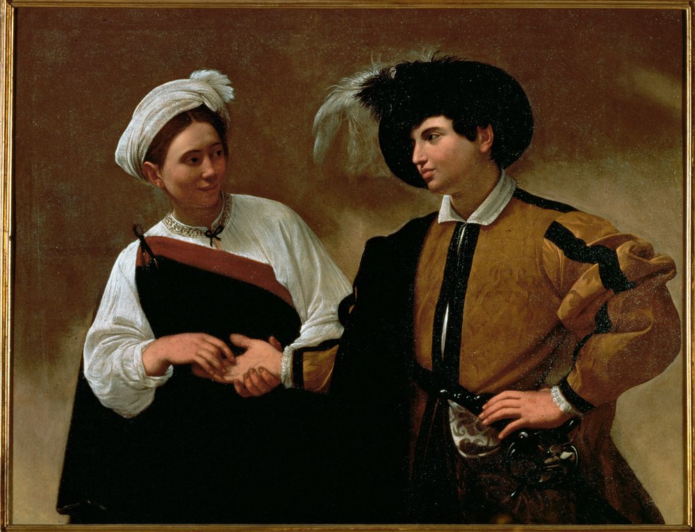 The Fortune Teller By Michelangelo Merisi Da Caravaggio