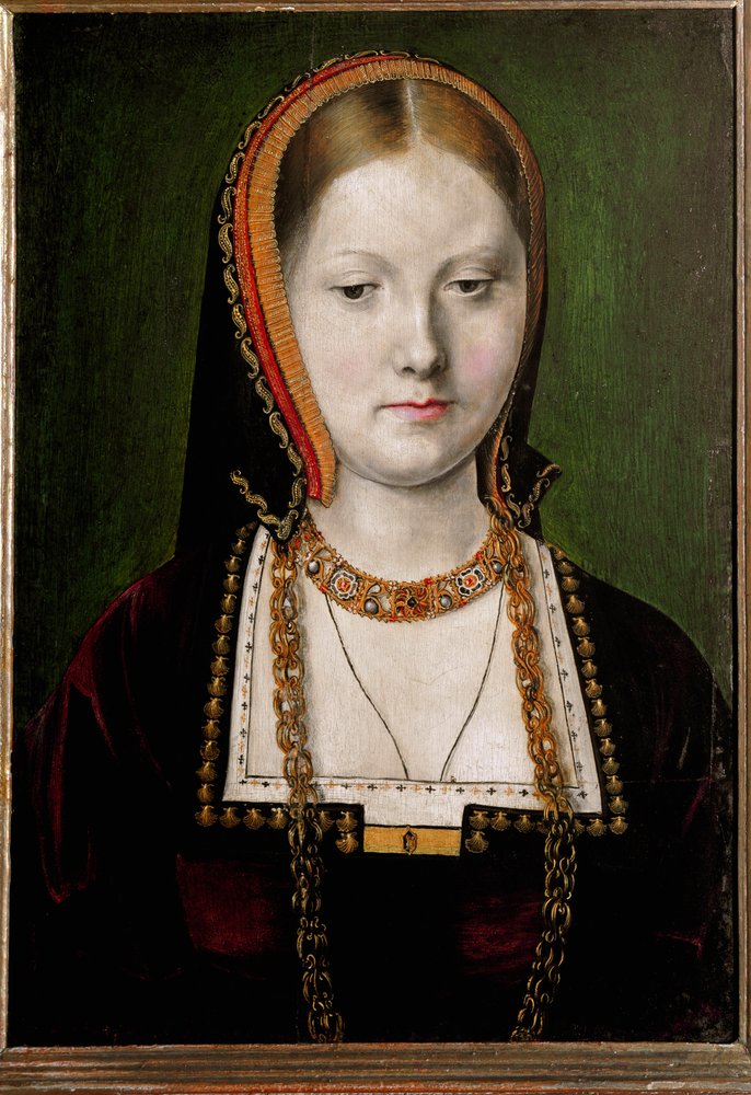Portrait of Catherine of Aragon by Michiel Sittow