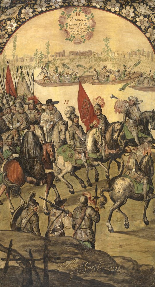 The Conquest of Mexico by Hernan Cortes