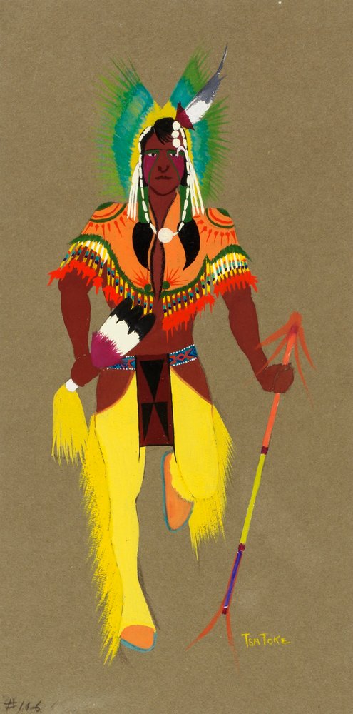 War Dancer by Monroe Tsatoke: Buy fine art print