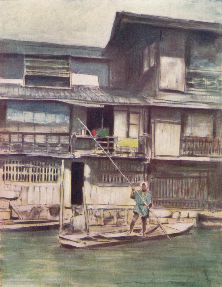 A By-Canal, 1901 by Mortimer L Menpes: Buy fine art print