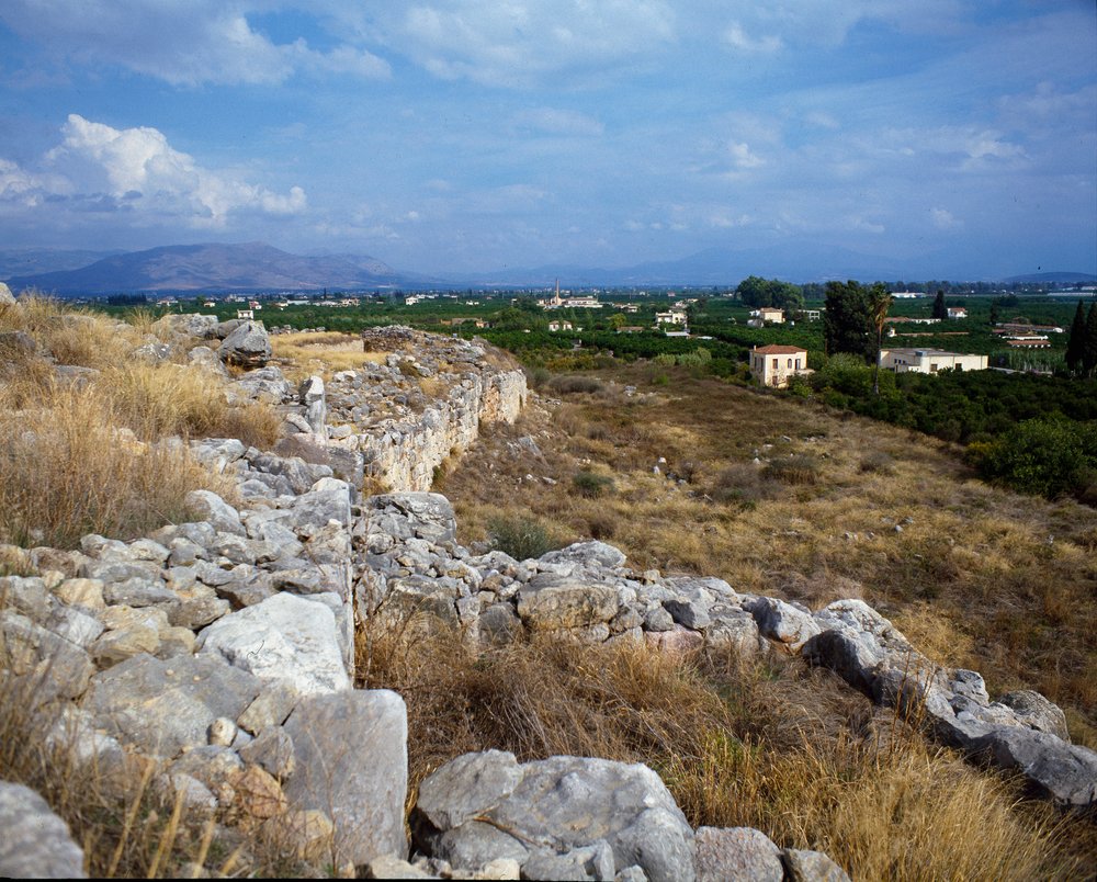 Ruins of the fortress of the citadel: site of the ancient city of ...
