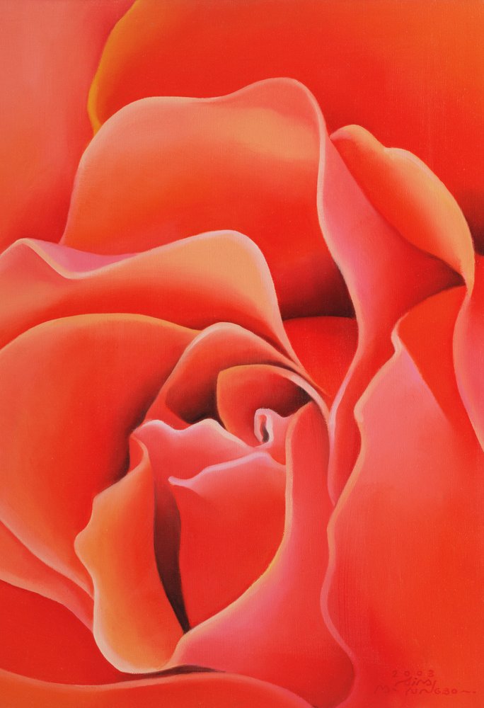 The Rose by Myung Bo Sim: Highest-quality art reproduction
