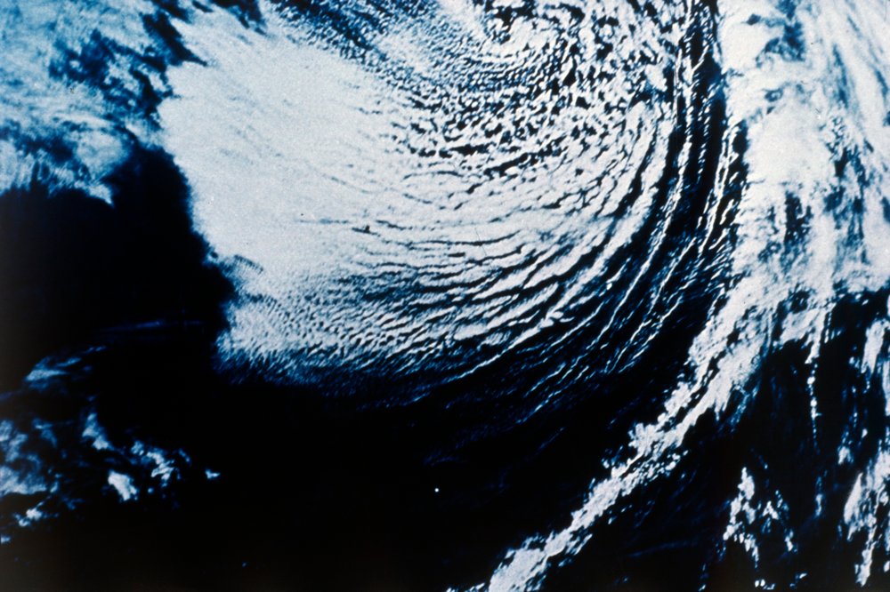 Earth from Space - Cyclone by NASA Images: Fine art print