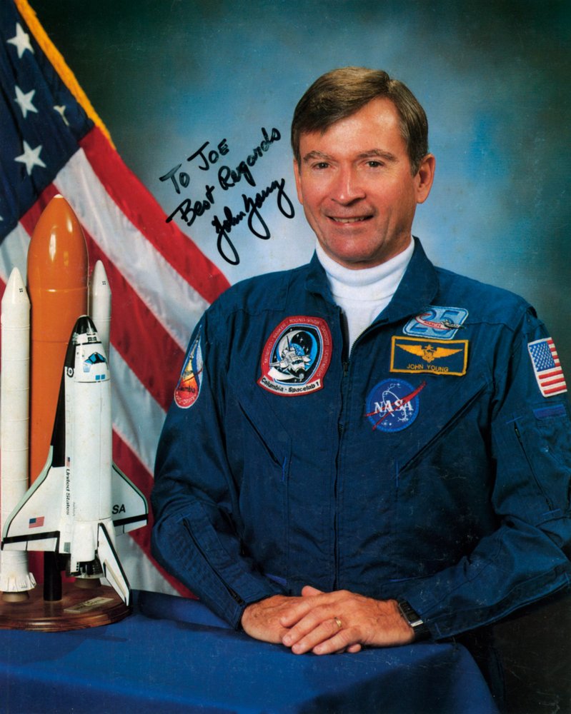 John Watts Young, NASA Astronaut by NASA Images