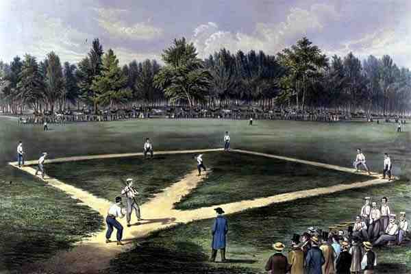 The American National Game of Baseball, Grand Match for the ...