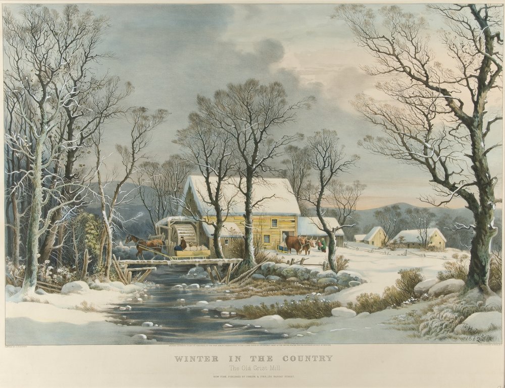 Winter in the Country, The Old Griest Mill
