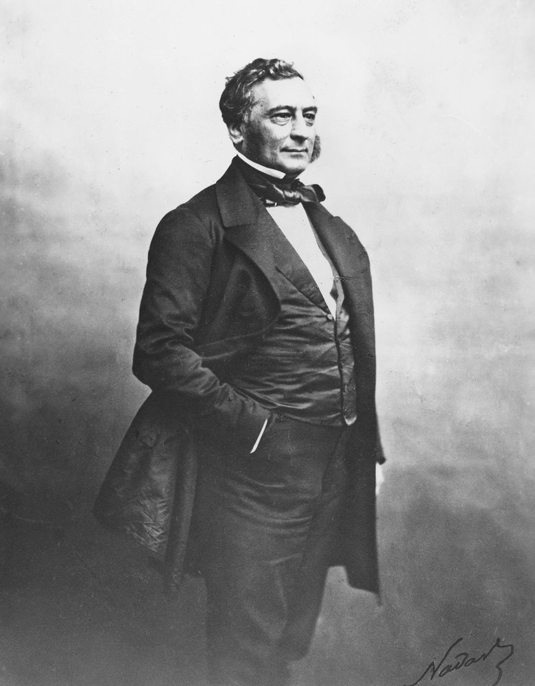 Portrait of Isaac Pereire by Nadar: Buy fine art print