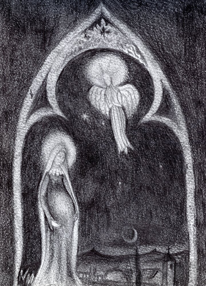 Angel Gabriel by Nancy Moniz Charalambous: Fine art print