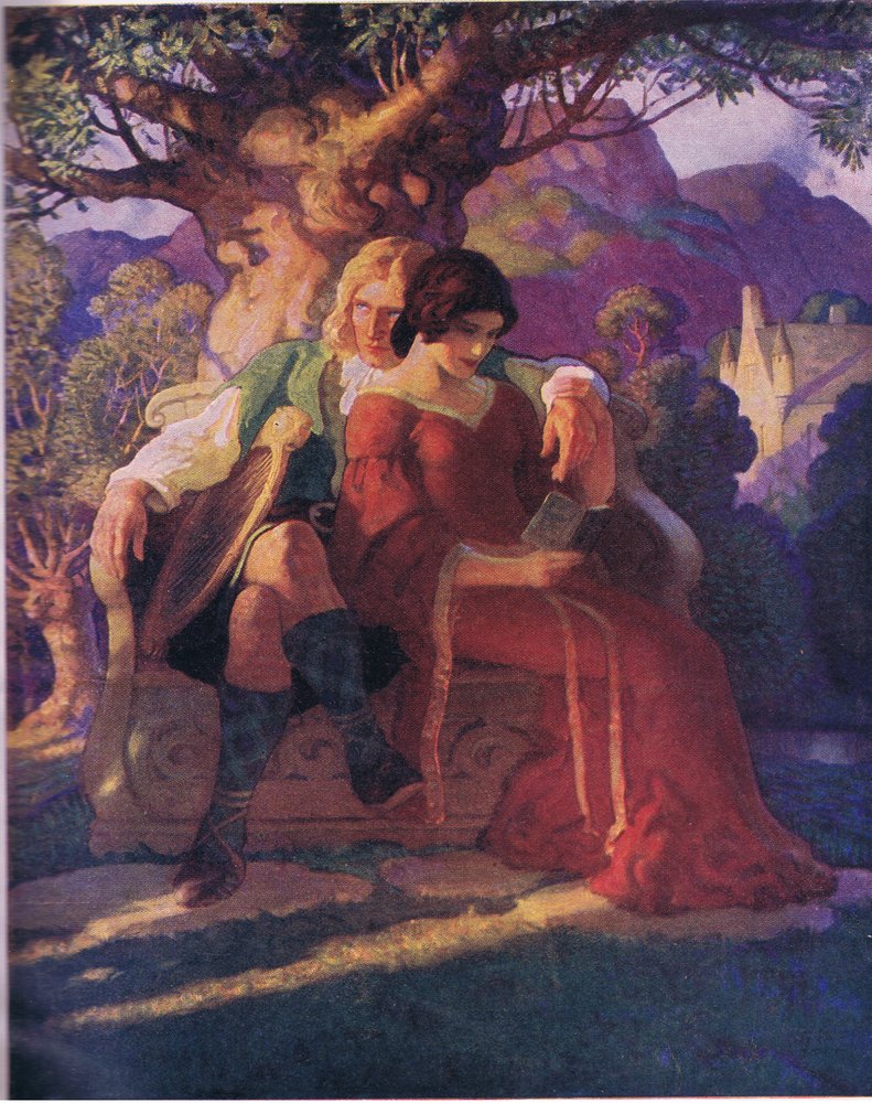 Wallace and Marion, from The Scottish Chiefs published by Charles ...