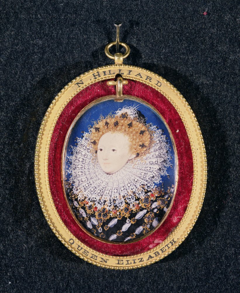 Portrait of Queen Elizabeth I by Nicholas Hilliard