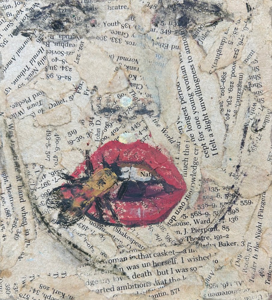 Bee Sting Lips by Nick Williams: Buy fine art print