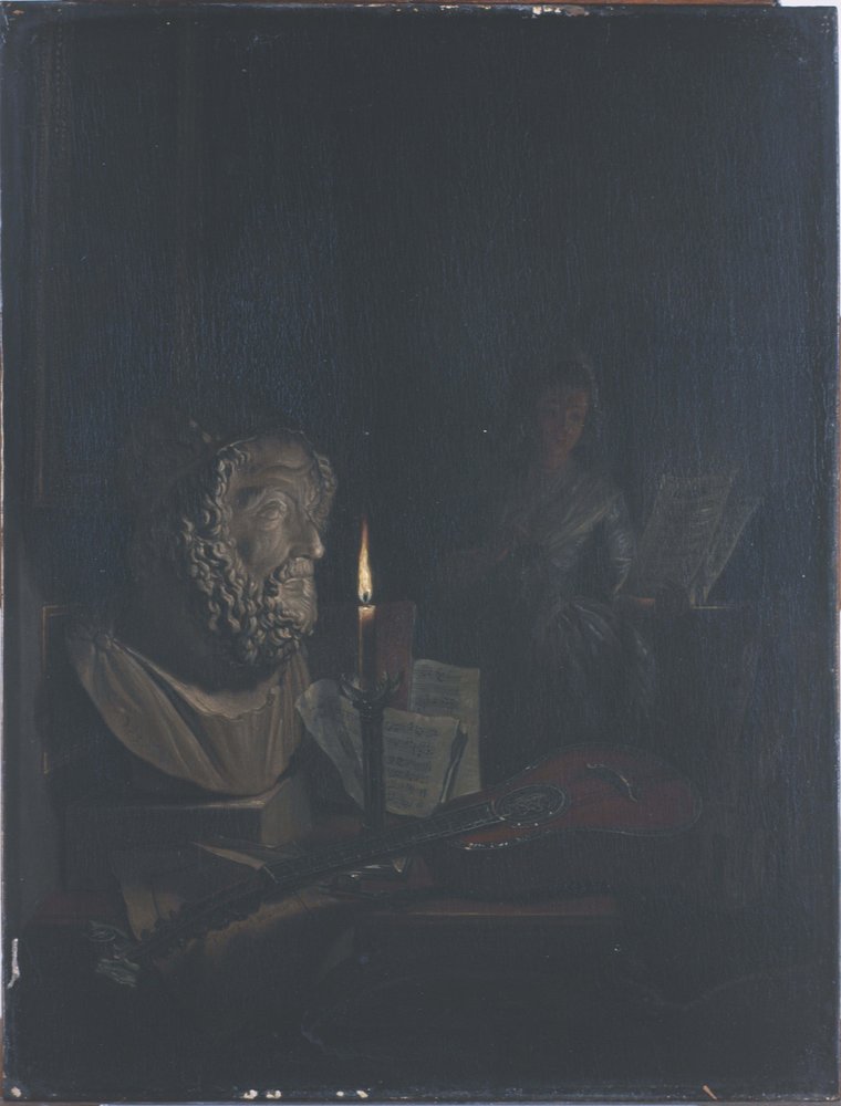 Allegory of Music and Poetry by Nicolaes Muys