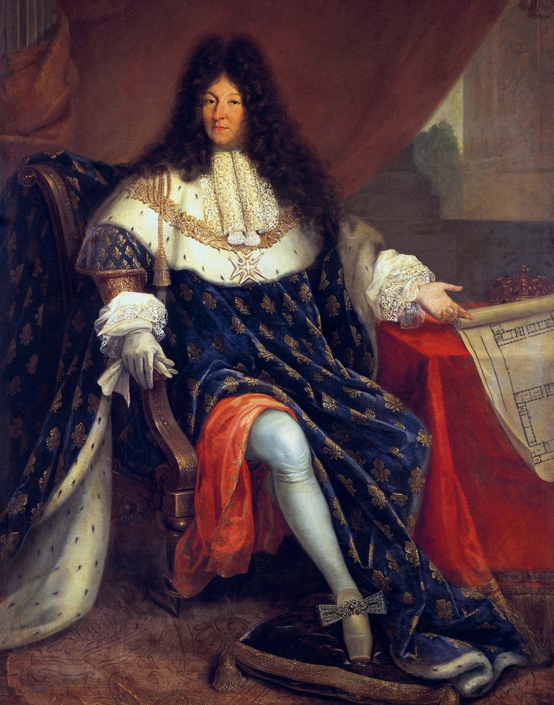 Louis XIV Showing the Royal House of Saint Cyr