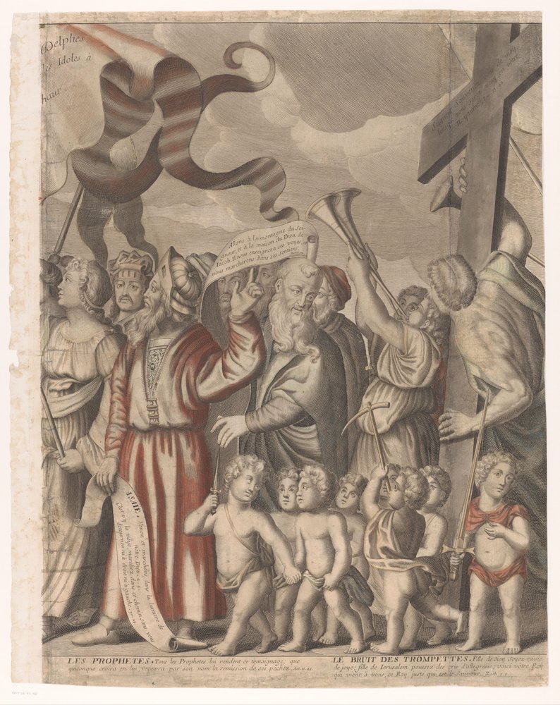 Triumphal Procession of Christ with Figures from the Old and New ...