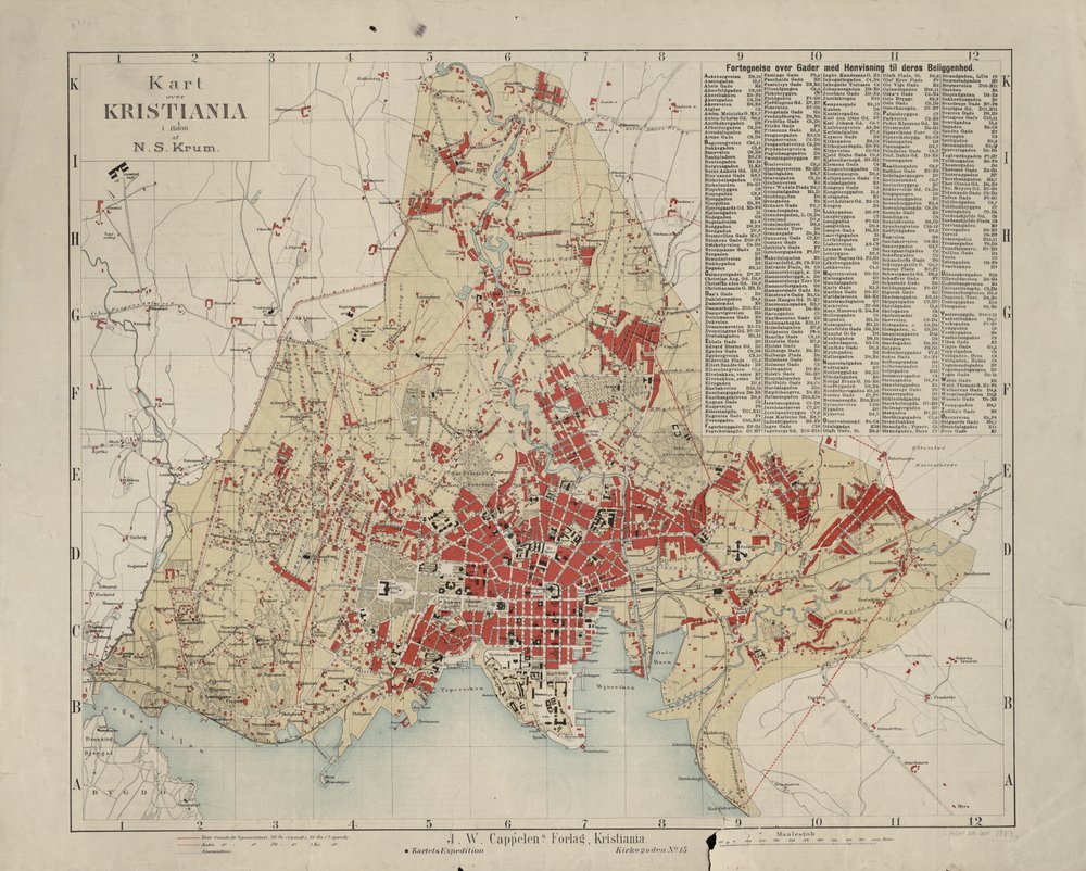 Map from the National Library's Map Collection