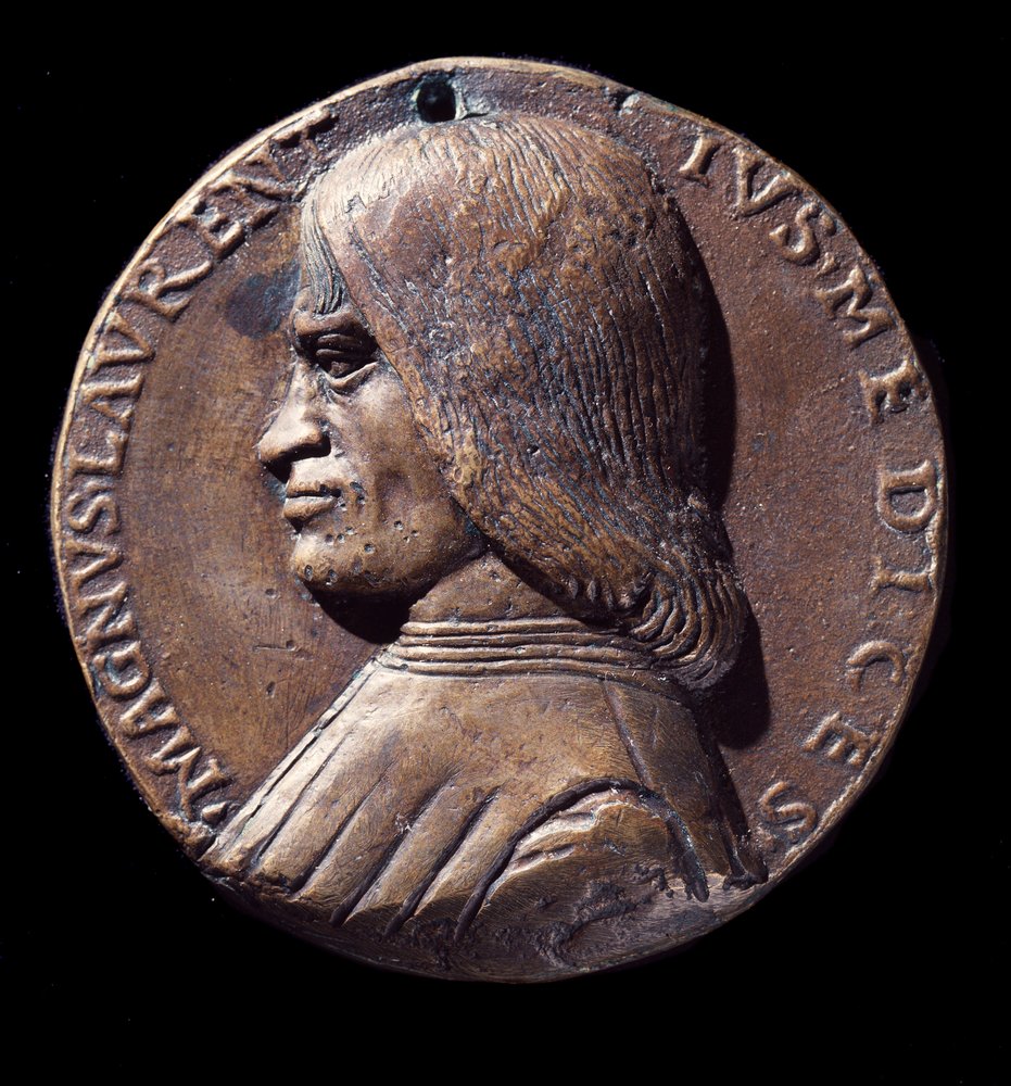 Portrait medal of Lorenzo de Medici, known as the Magnificent