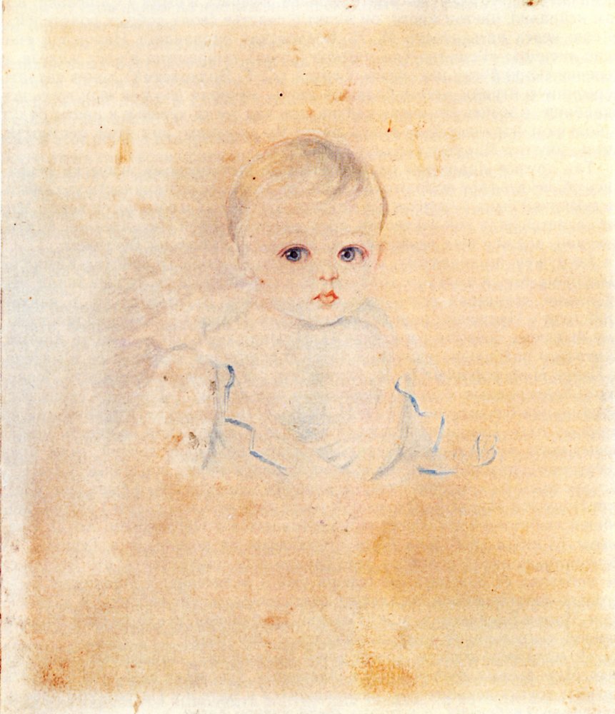 Portrait of Sasha Ivashev by Nikolai Alexandrovich Bestuzhev