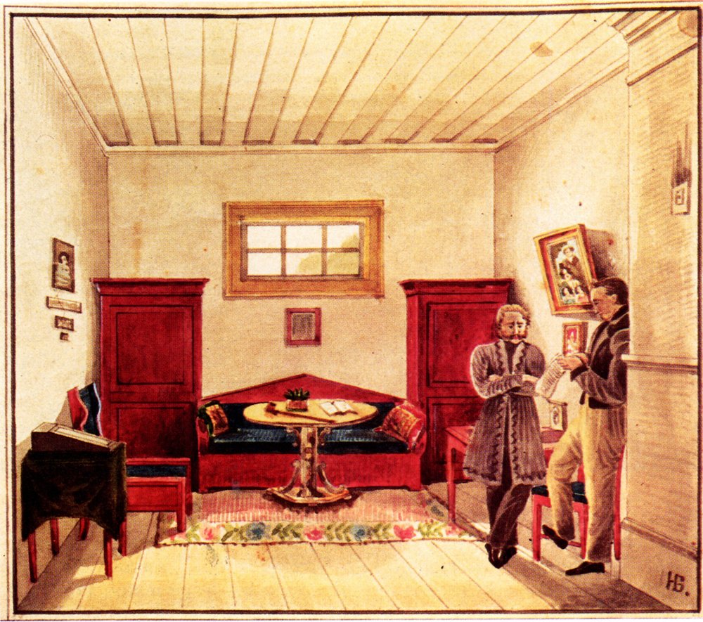 Prison Cell of Decembrist Nikolai Panov in the Peter Prison, 1830-1839