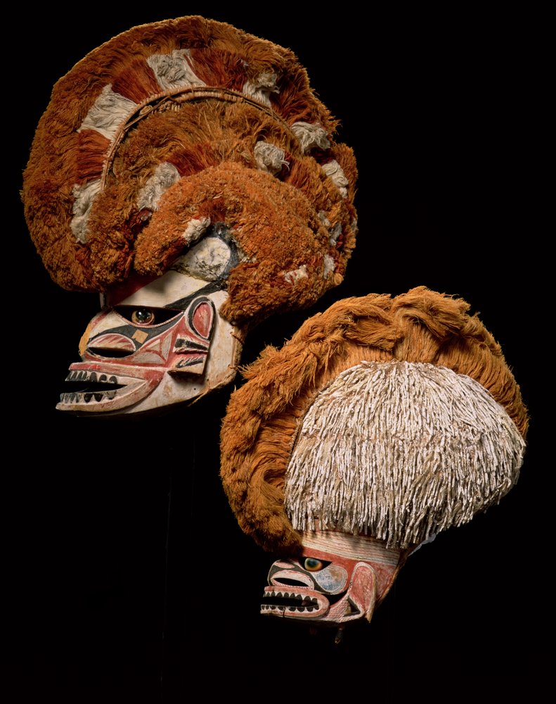 Two Masks, New Ireland by Oceanic: Buy fine art print