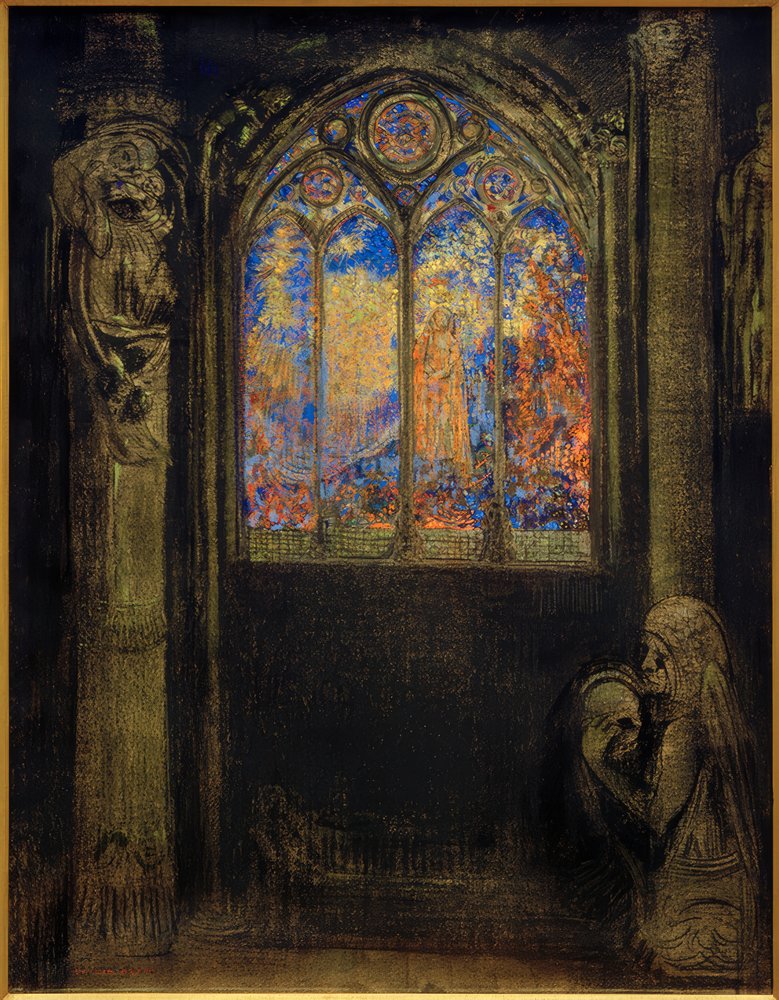 Church Window by Odilon Redon: Buy fine art print