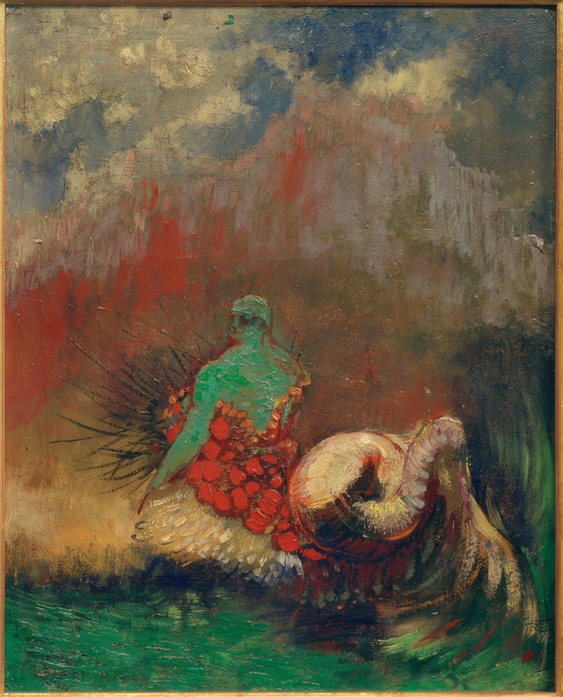 The Siren by Odilon Redon: Highest-quality art reproduction