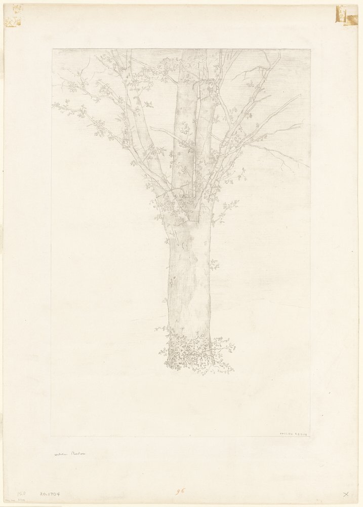 Tree by Odilon Redon: Highest-quality art reproduction