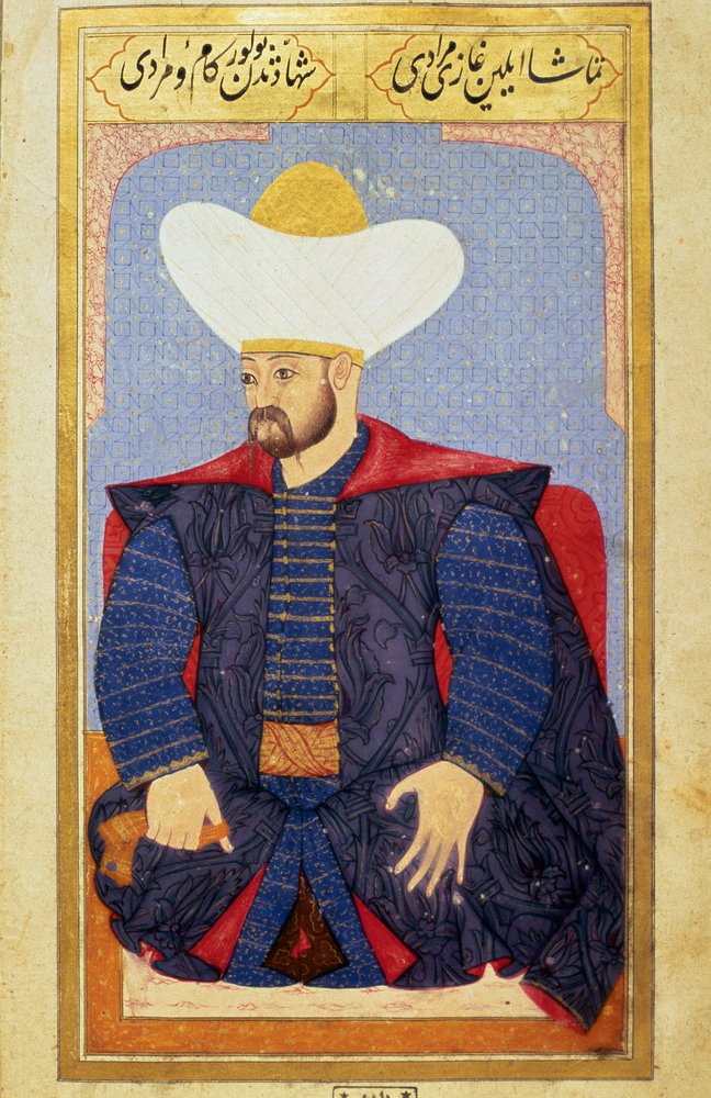 Portrait of the Sultan of the Ottoman Empire Murad I
