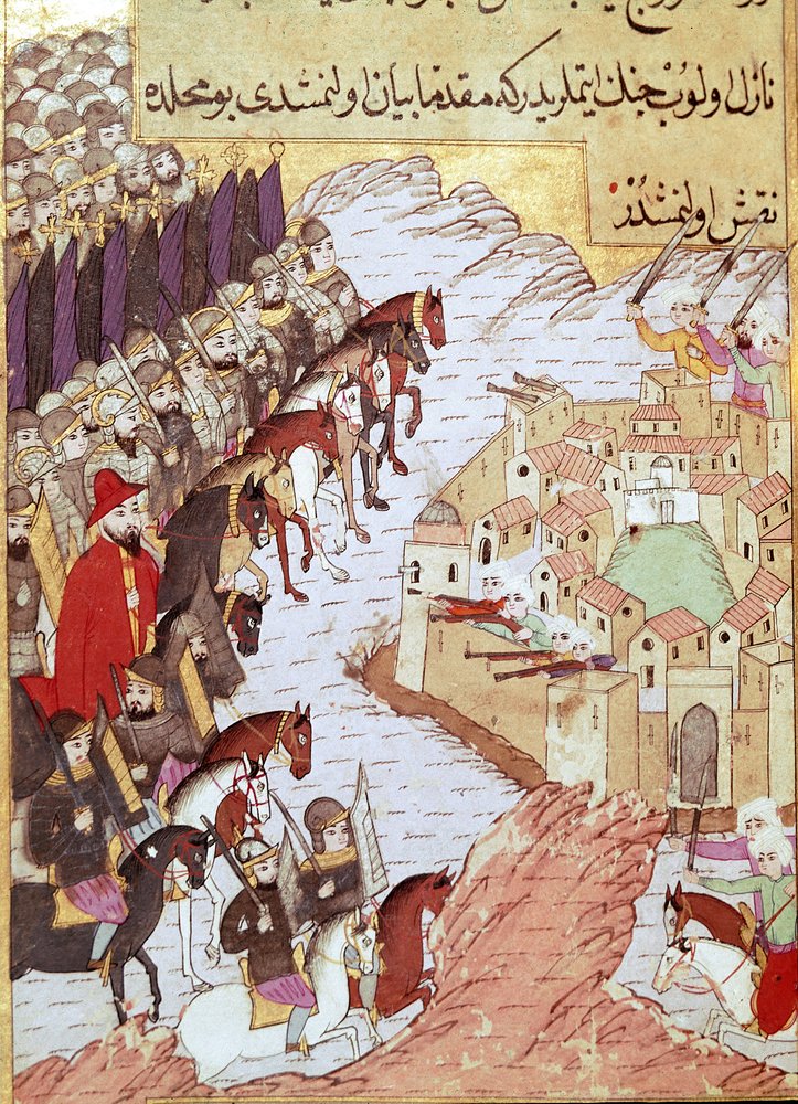 Second Crusade (1147-1149): the Crusaders in front of the city of ...