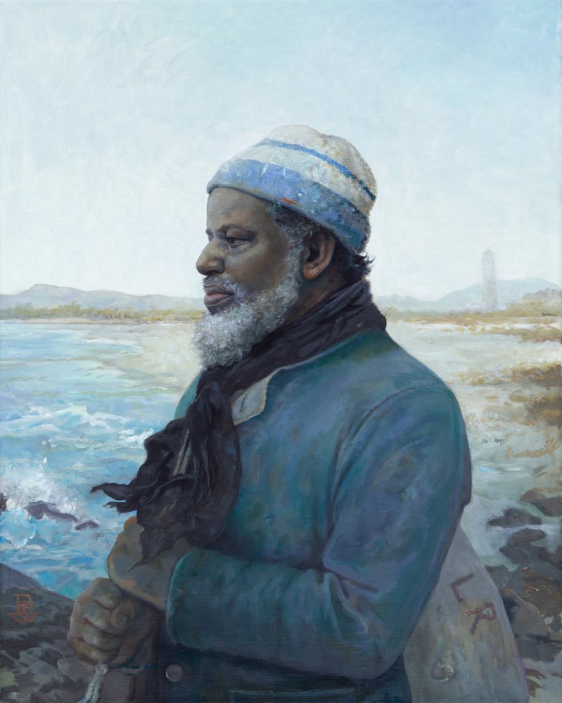 The Runaway Seaman by Pamela Patrick White: Fine art print