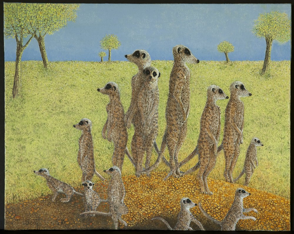 On the Lookout by Pat Scott: High-quality fine art print