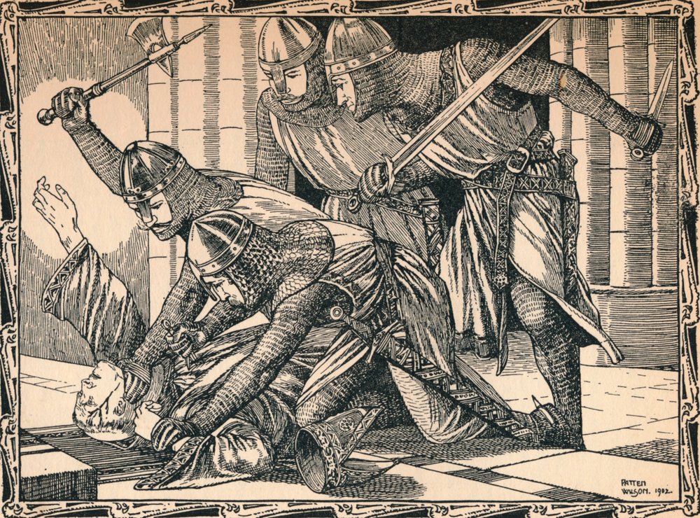 The Murder of Thomas A Becket by Patten Wilson