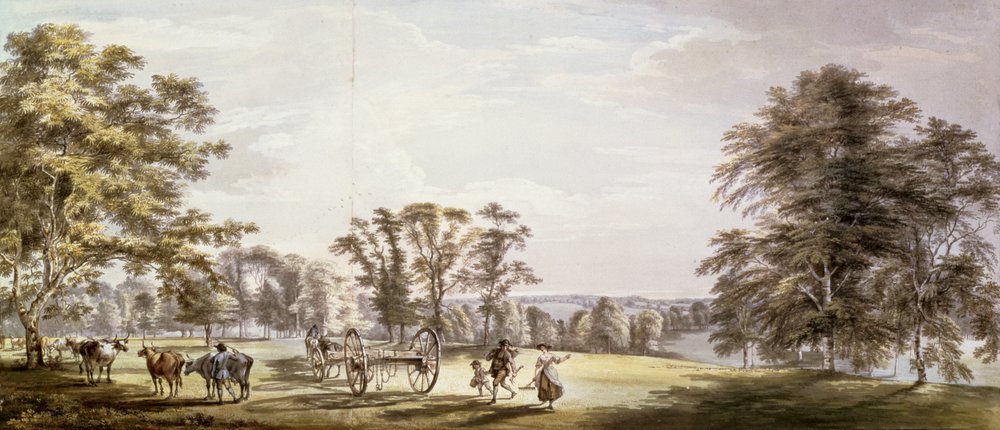 A Scene in the Earl of Bute's Park at Luton, 1763-65