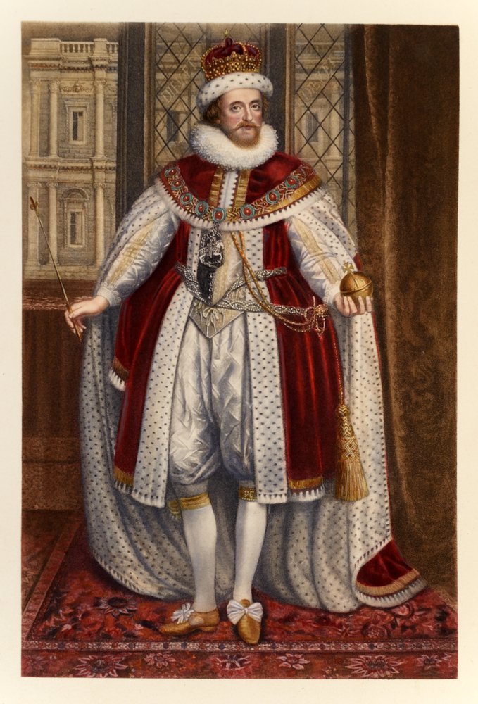King James I of England and VI of Scotland, from 'James I and VI ...