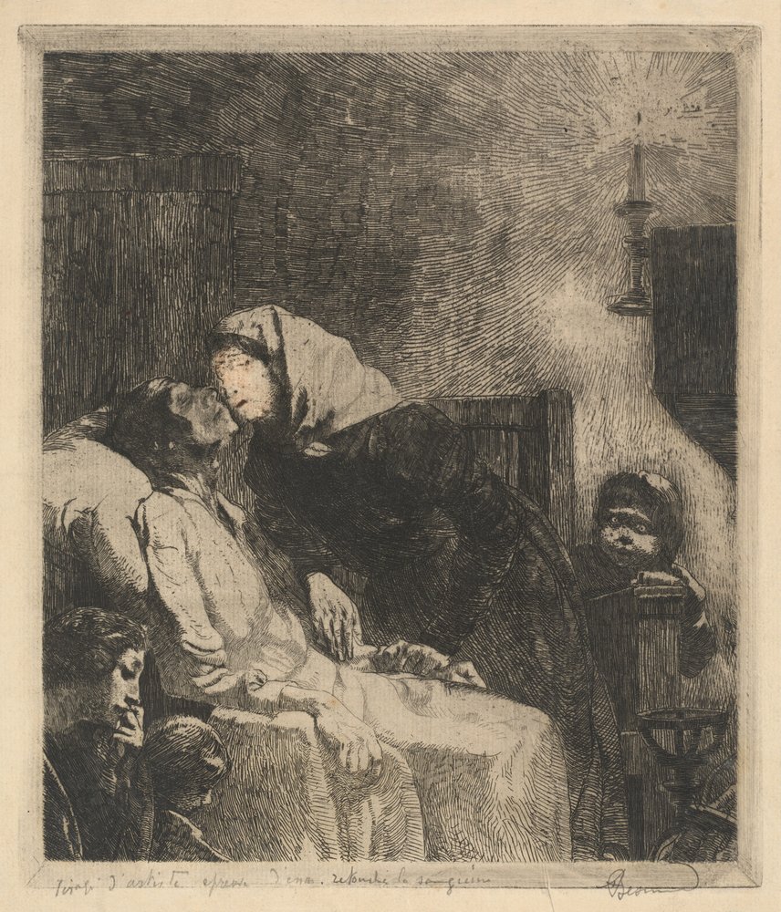 The End, 1883 by Paul Albert Besnard: Buy fine art print
