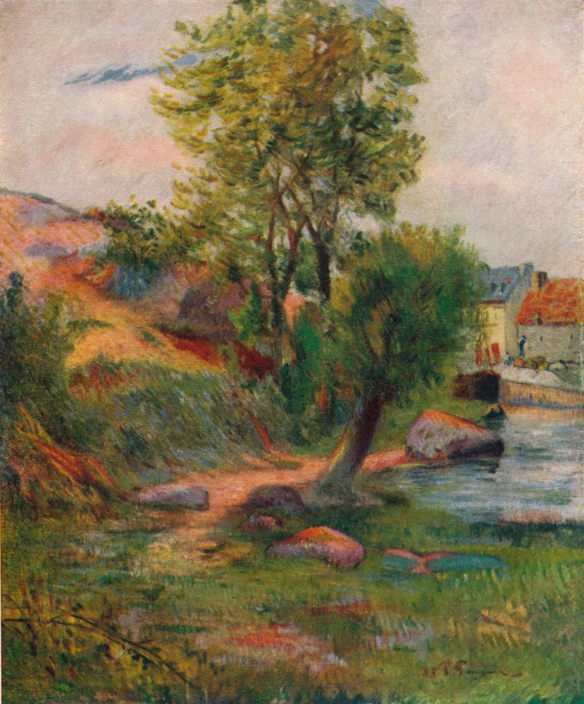 Willow by the Aven by Paul Gauguin: Buy fine art print