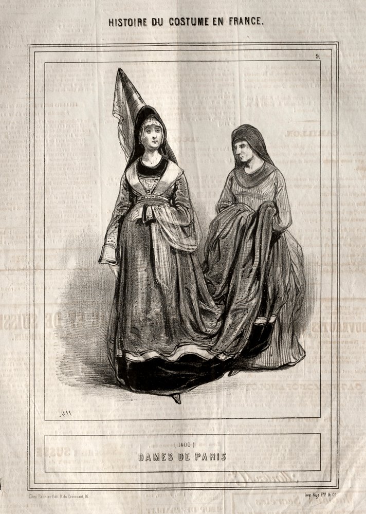 History of Costume in France: Ladies of Paris