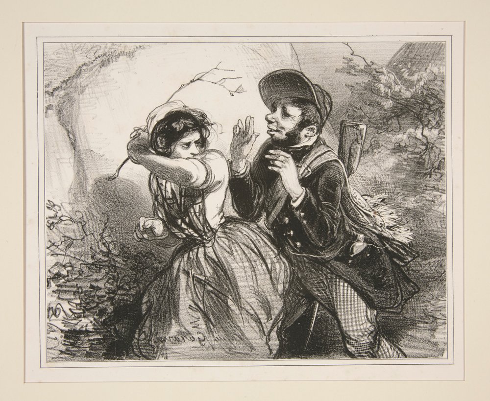 Good for Evil by Paul Gavarni: Buy fine art print